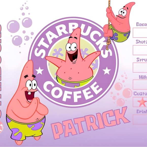 Handmade | Dining | Patrick Star 2 Oz Tumbler Nwot Hand Wash Only Made ...
